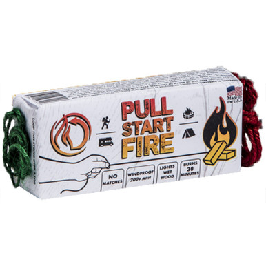 Pull Start Fire Pull String Fire Starter - Single Unit - Sportsman ...