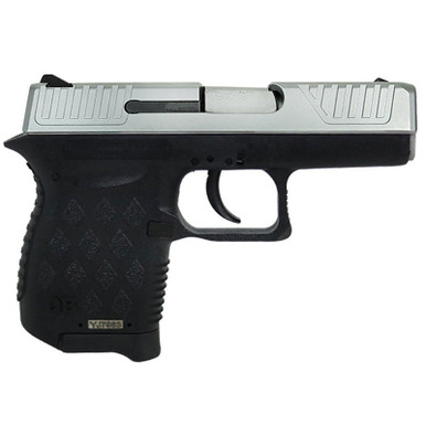 Diamondback DB9 G4 9mm 3" Barrel Black Poly Grip/Frame Nickel Slide 6rd ...