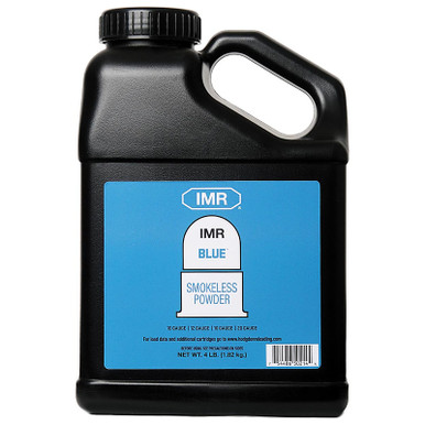 IMR Blue Smokeless Gun Powder 4 lb - Sportsman Fulfillment