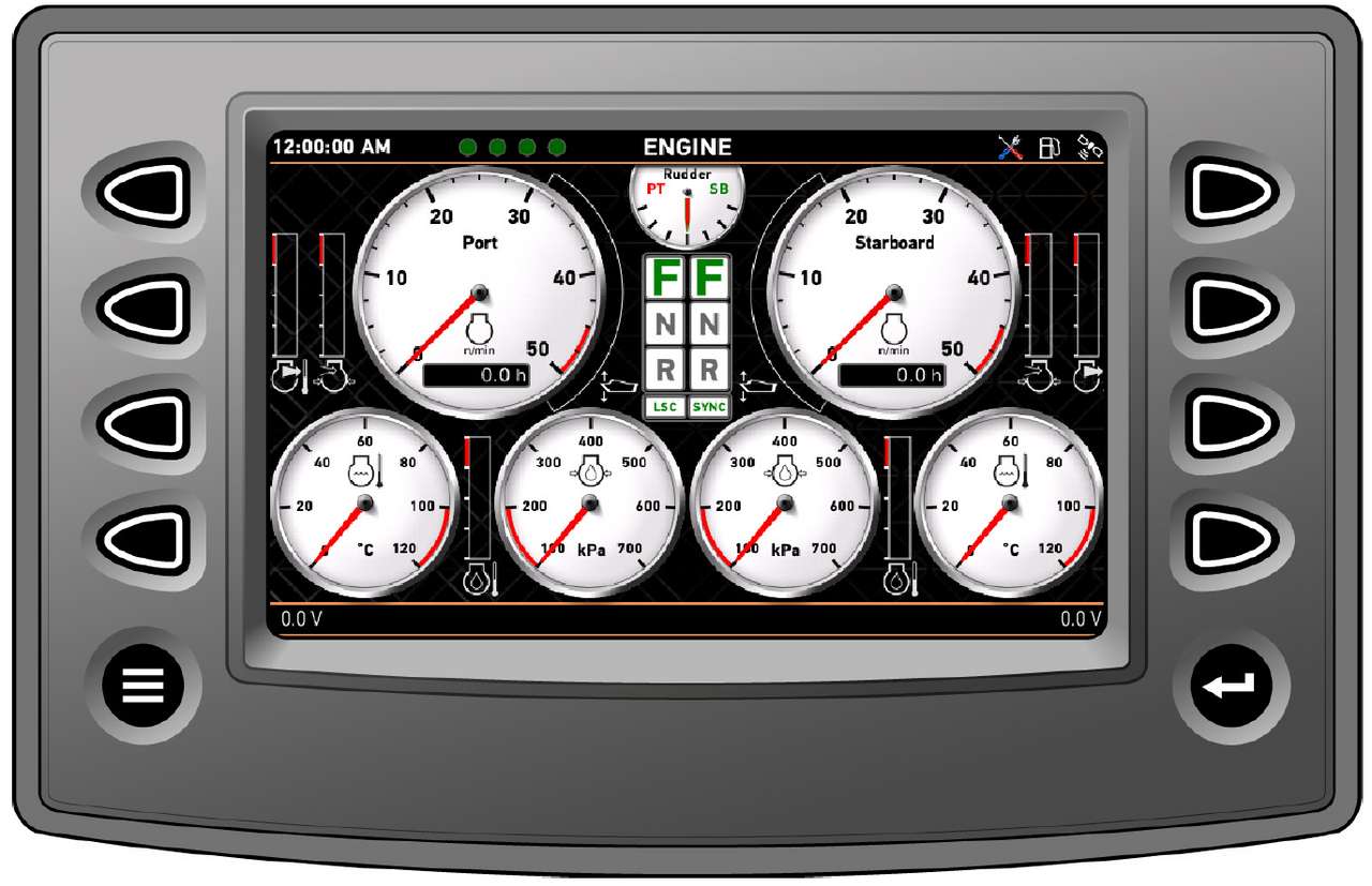 7" Engine Display