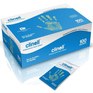 Clinell Clean Indicator Notes, Green 250 x 4 | Four Square Healthcare