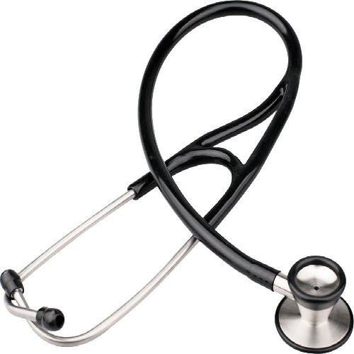 Cardiology Stethoscope Deluxe Black | Four Square Healthcare Ltd