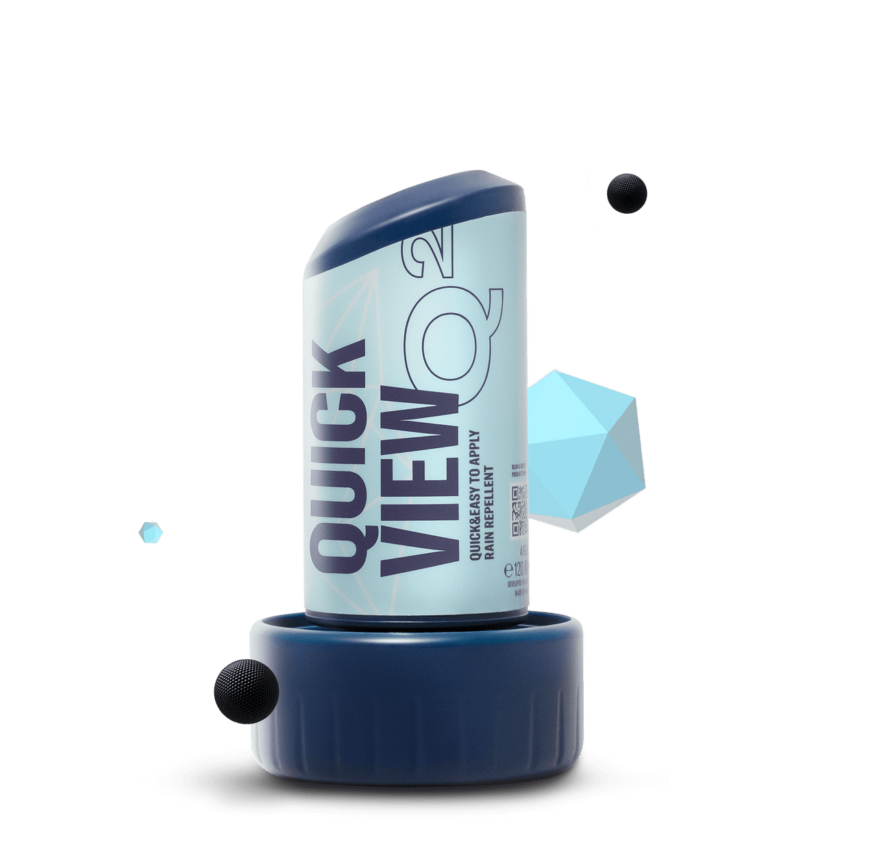 GYEON Q2 QuickView 120ml | Easy to Apply Glass Coating