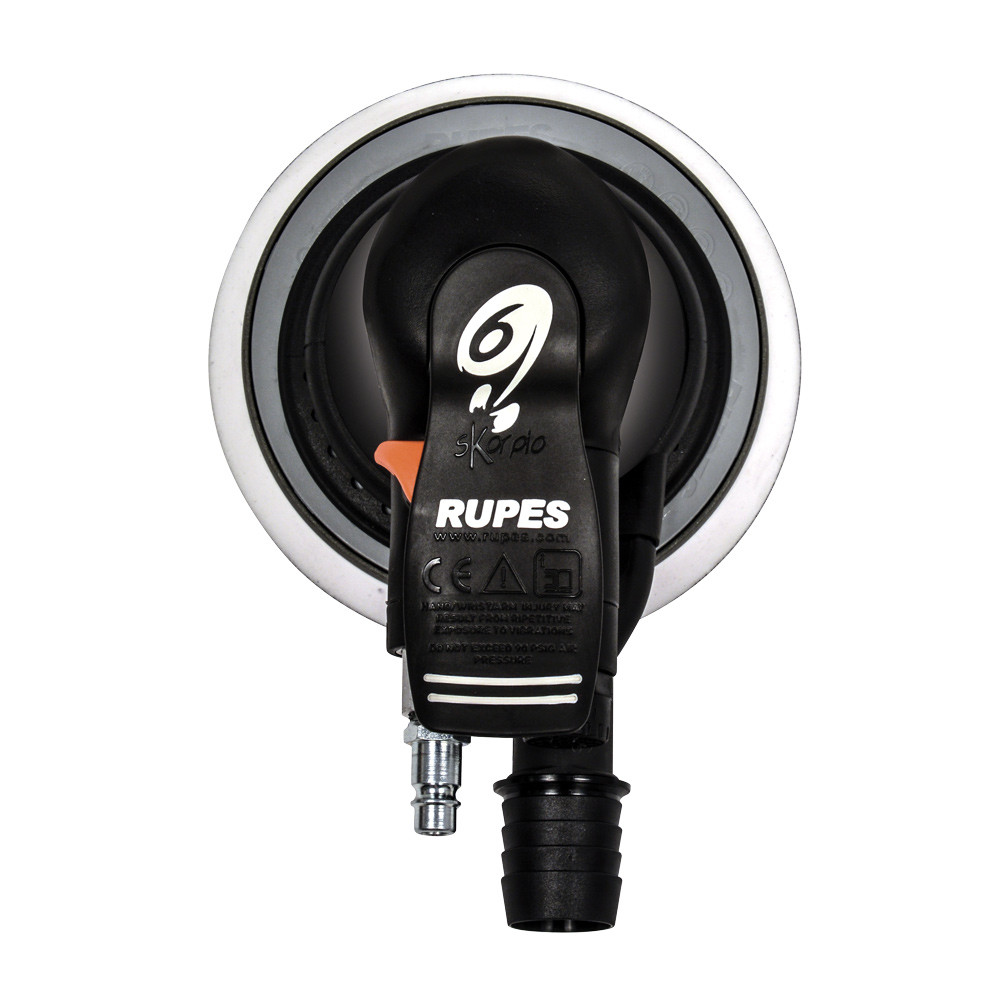 RUPES Skorpio III Palm Sander Kit | Pneumatic Random Orbital