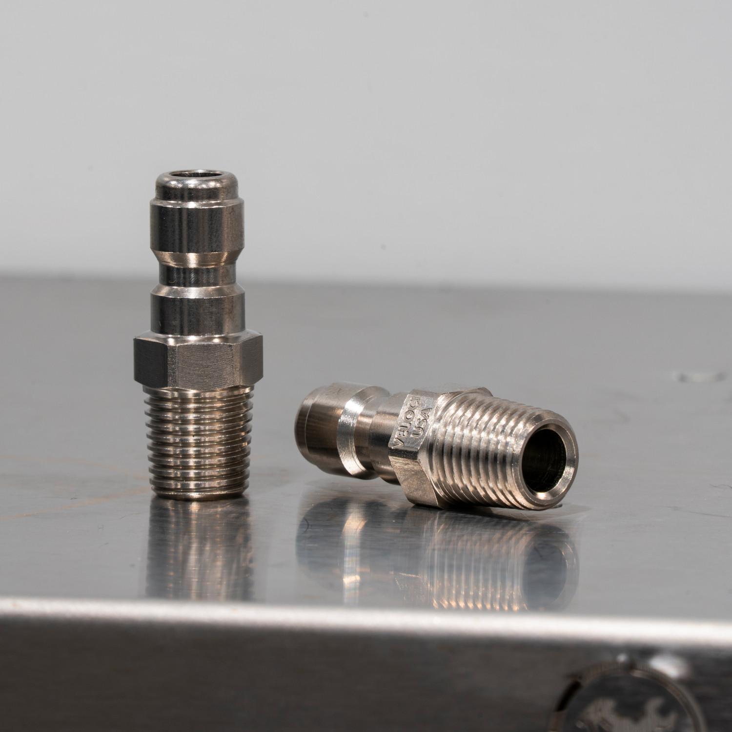 Prima 1/4" Male Stainless Steel Quick Connect Plug NPT | Made in the ...