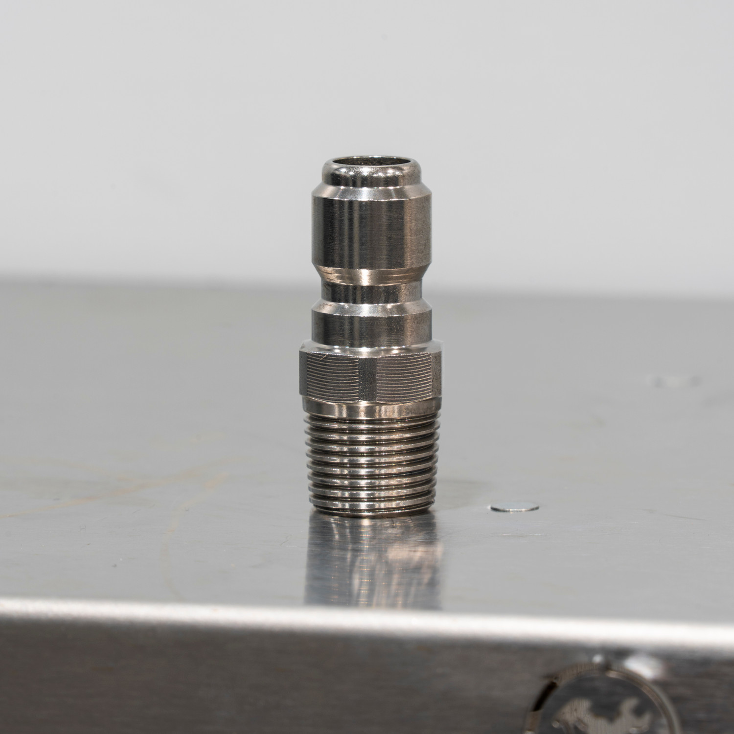 Prima 3/8" Male Stainless Steel Quick Connect Plug NPT | Made in the ...
