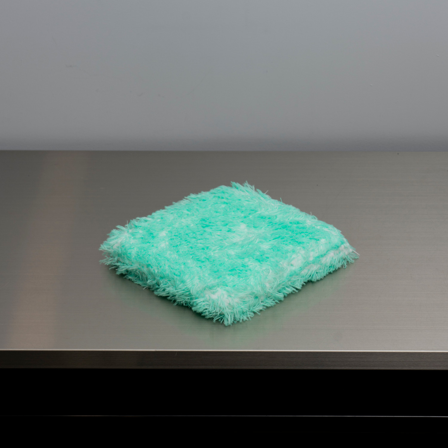 The Clean Garage Ultra Plush Korean Microfiber Wash Pad Mint Green | XL 10"
