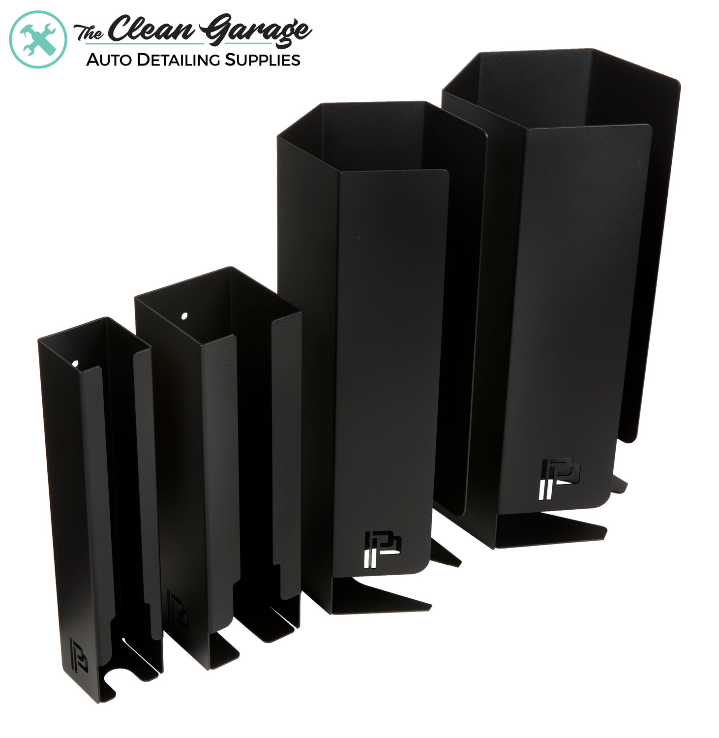 Poka Premium Pad Holder Set | 4 Wall Mount Pad Holders | The Clean Garage