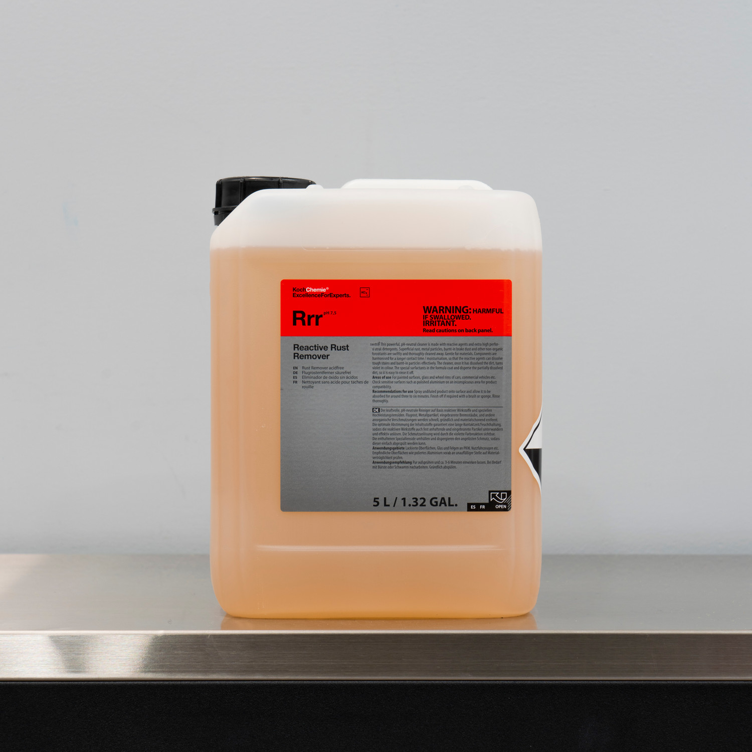 Koch Chemie Reactive Rust Remover 5 Liter | RRR Iron Fallout Remover ...