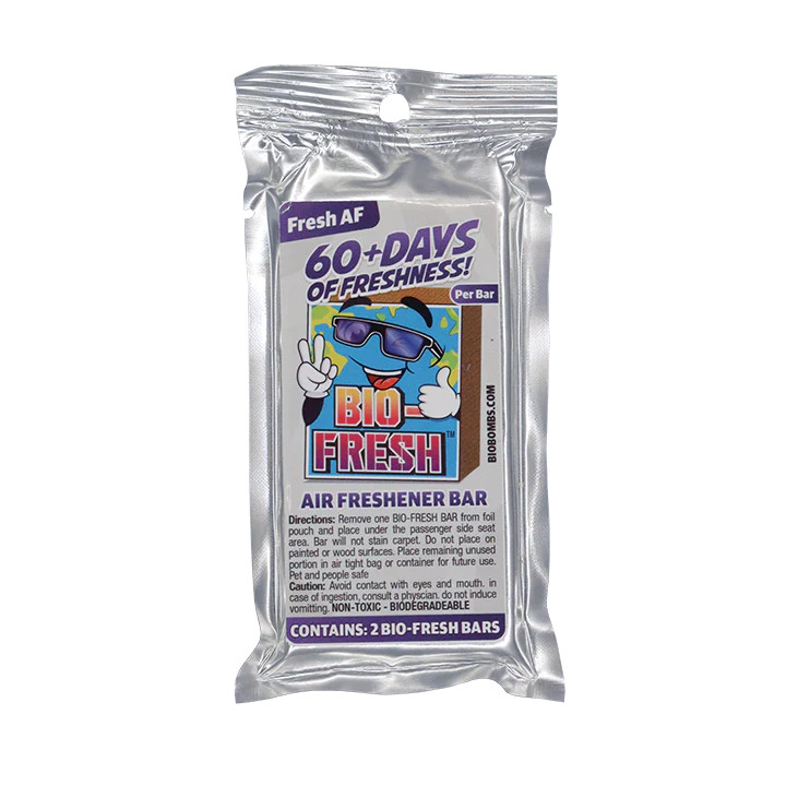 Bio-Bombs Air Freshener Bar | Fresh AF Scent | The Clean Garage