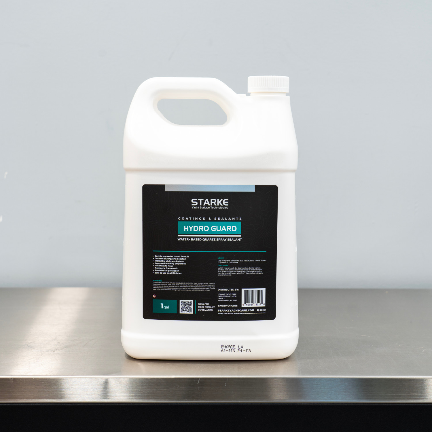 Starke Hydro Guard 1 Gallon | Marine Quartz Spray Sealant 128oz | The ...