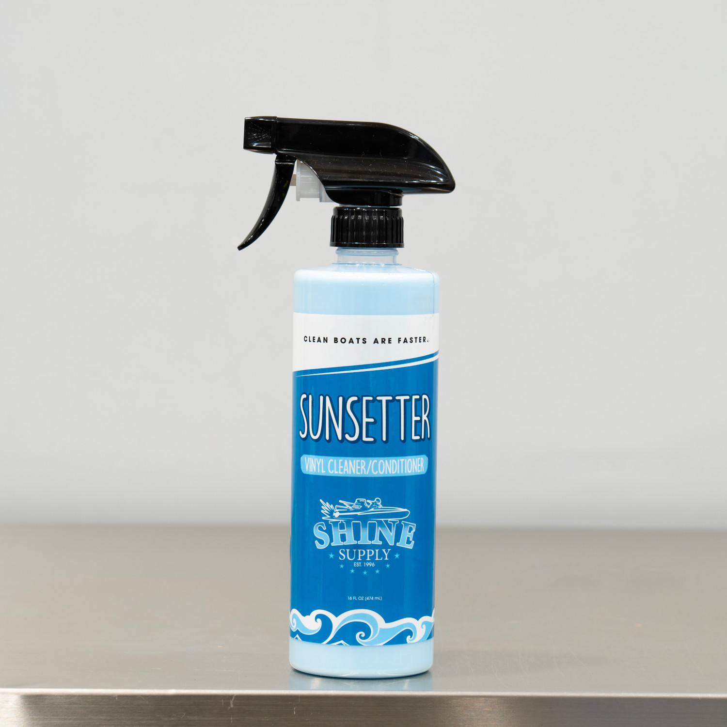 Shine Supply Sunsetter 16oz | Marine Vinyl Cleaners and Conditioner ...