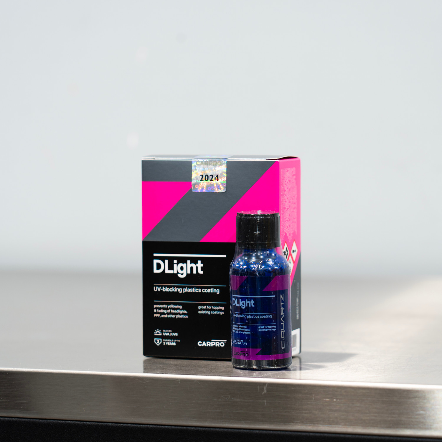 Cquartz Dlight 30ml Kit | Carpro Anti-UV Plastic PPF & Headlight ...