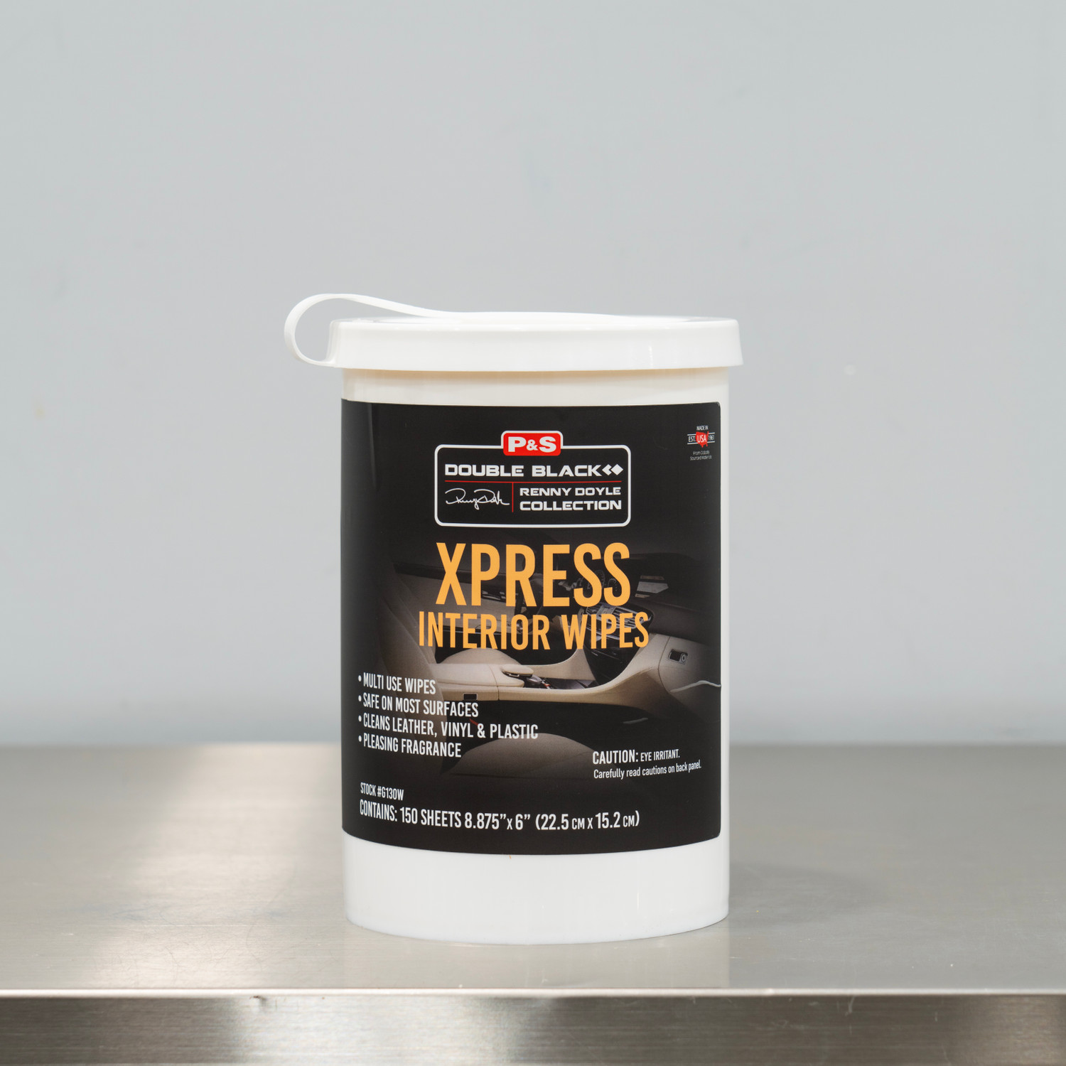 P&S Xpress Interior Cleaner Wipes | 150 Pre-Soaked Sheets | The Clean ...