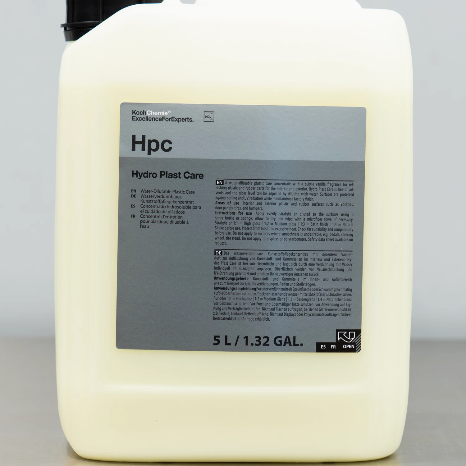 Koch Chemie Hydro Plast Care 5 Liter | Plastic & Rubber Dressing ...