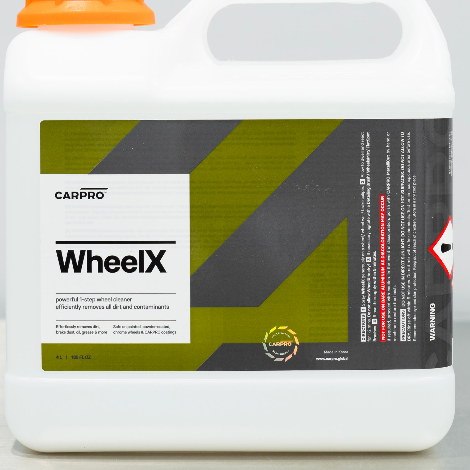 CarPro Wheel X 4 Liter | Powerful 1 Step Wheel Cleaner 1 Gallon | The ...