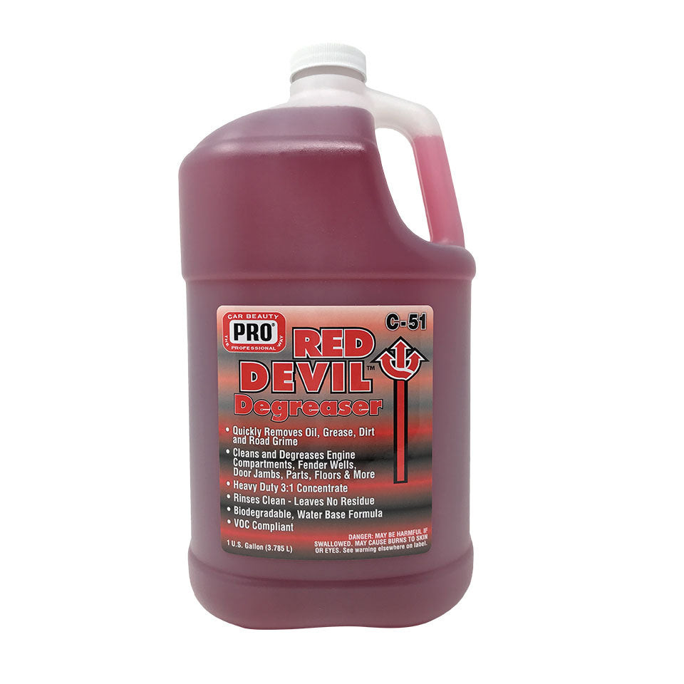 PRO Red Devil Degreaser 1 Gallon | Concentrated Water Based Degreaser ...