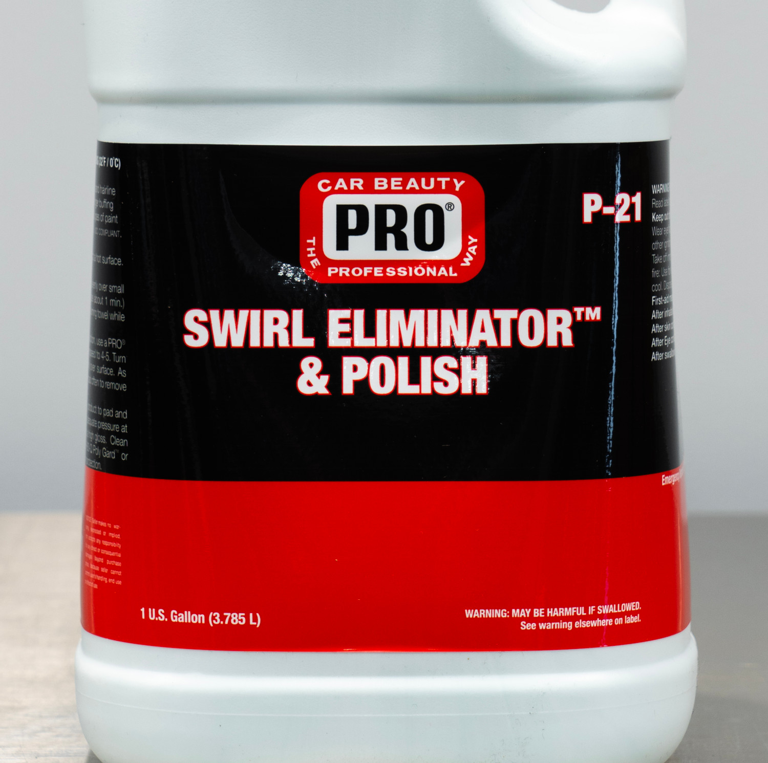 PRO Swirl Eliminator & Polish 1 Gallon | One Step Polish | The Clean Garage
