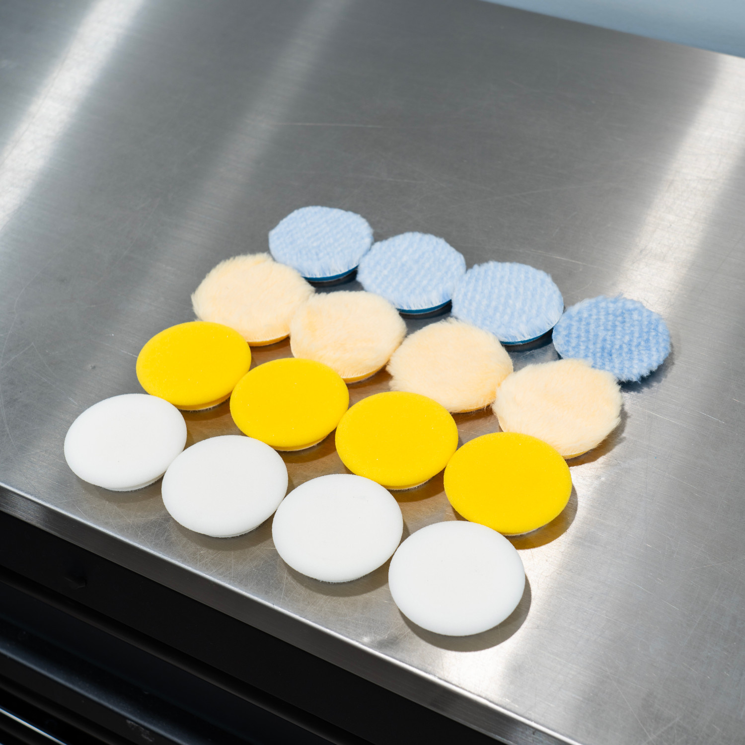 Rupes Nano Polishing Pad Kit | 16 Pads for 2" Backing Plate | DA Foam ...