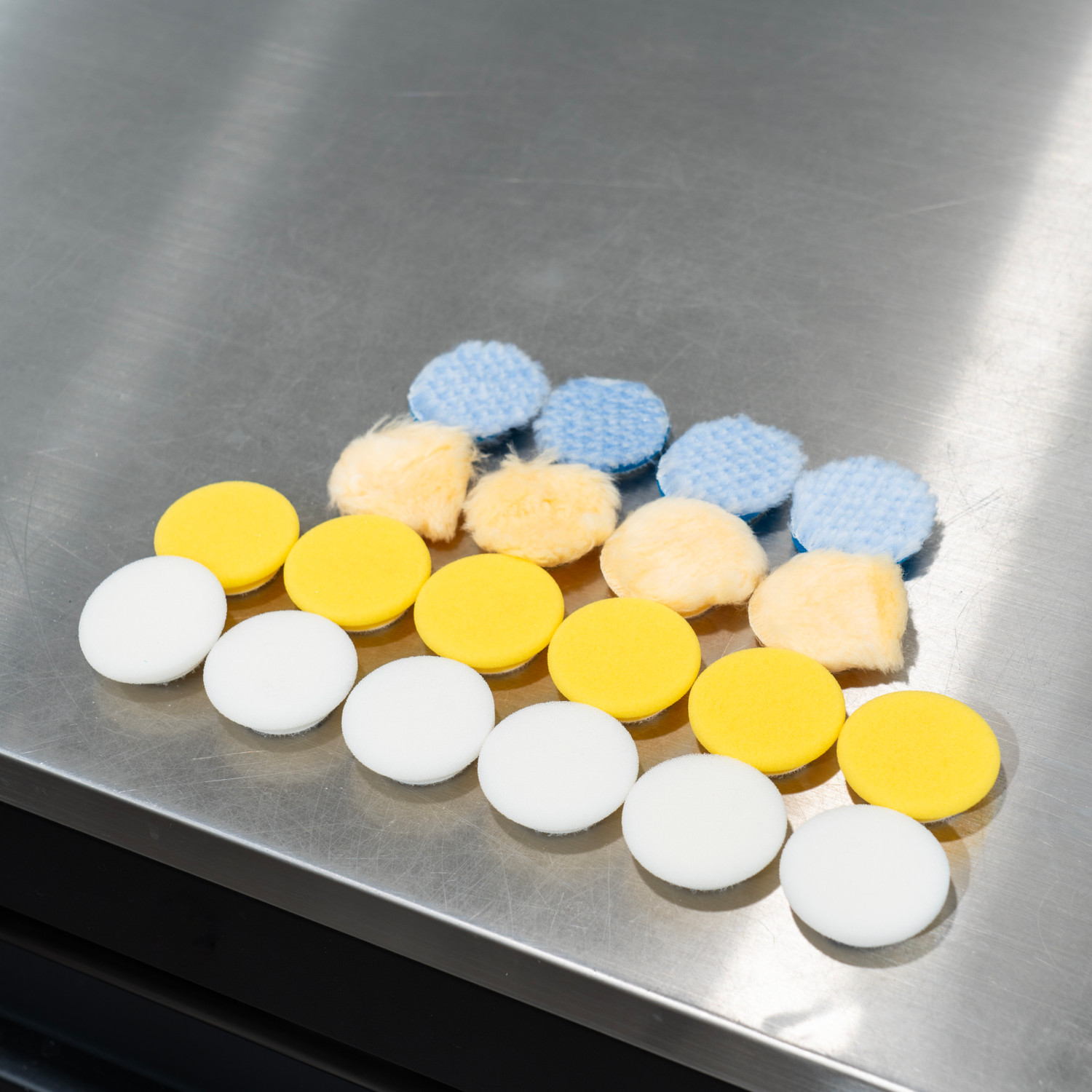 Rupes Nano Polishing Pad Kit | 20 Pads for 1" Backing Plate | DA Foam ...
