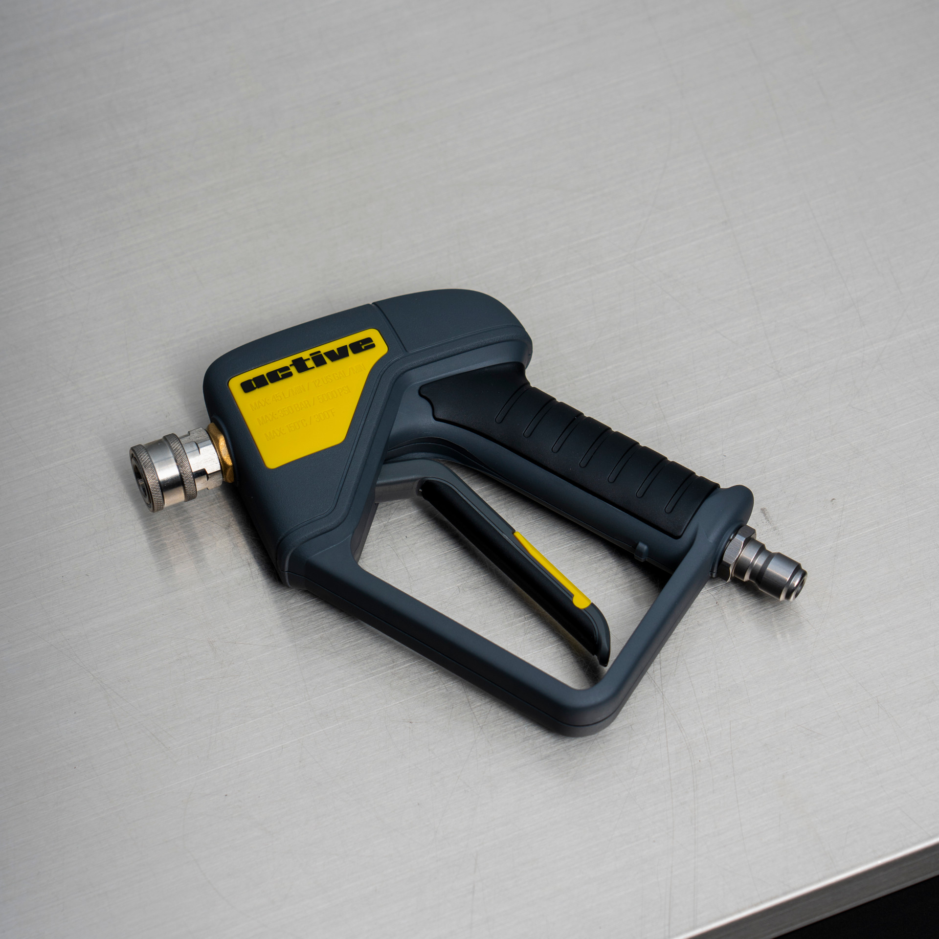 MTM Acqualine SGS35 Spray Gun | Stainless Swivel & QC's