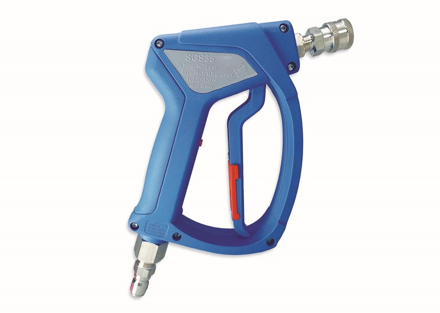MTM Acqualine SGS35 Spray Gun | Stainless Swivel & QC's
