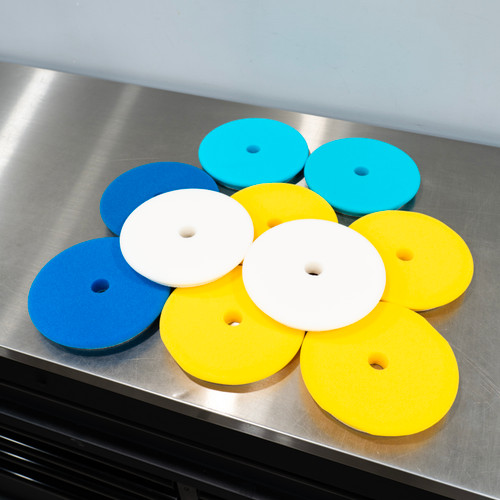 Rupes 6" Foam Pad Kit | 10 DA Foam Pads for 6" Backing Plate | The ...