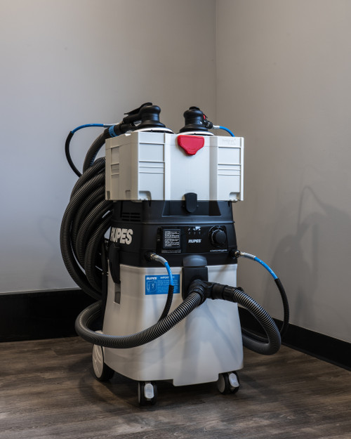 RUPES S245 Professional Vacuum Dust Extraction System | 9 Random ...