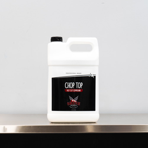 Shine Supply Chop Top 1 Gallon | Fast Cut Compound | The Clean Garage