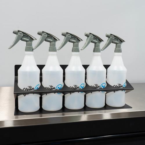 Poka Premium Wall Mount Detail Bottle Spray Holder | Holds 5 32oz 1 ...