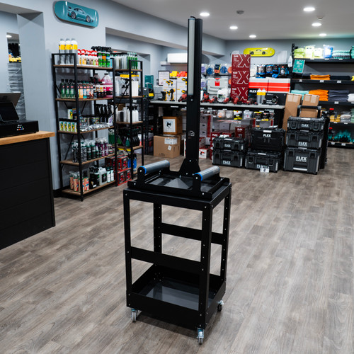 Poka Premium Detailing Wheel Stand and Cart Combo | Complete Mobile ...