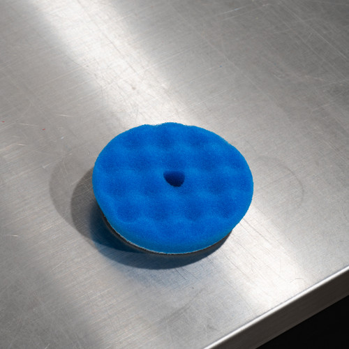 Rupes Rotary Waffle Foam Pad Blue Coarse 3.5" | For 3" Backing Plate ...