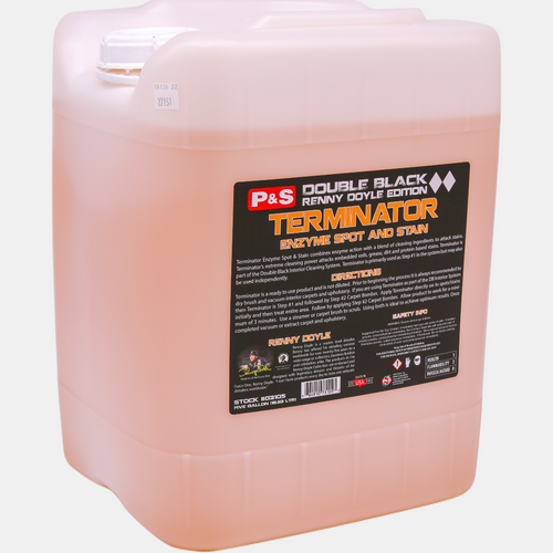P&S Terminator 5 Gallon | Interior Cleaner Enzyme Spot & Stain Remover ...