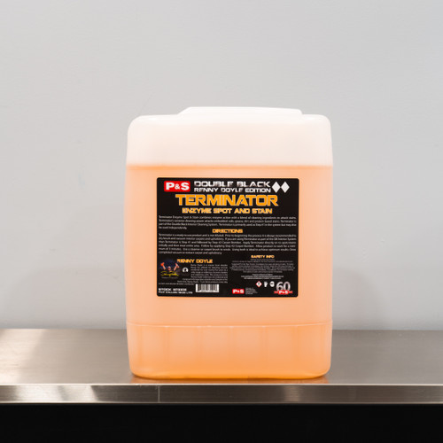 P&S Terminator 5 Gallon | Interior Cleaner Enzyme Spot & Stain Remover ...