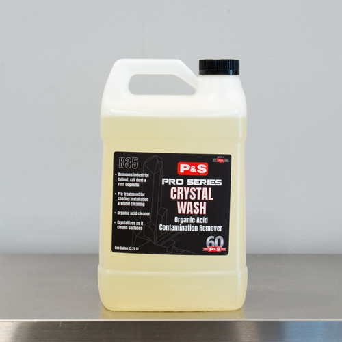 P&S Crystal Wash 1 Gallon | Organic Acid Fallout Remover | The Clean Garage