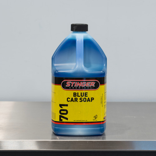 Stinger 701 Blue Car Soap 1 Gallon | PH Neutral Car Wash Shampoo | The ...