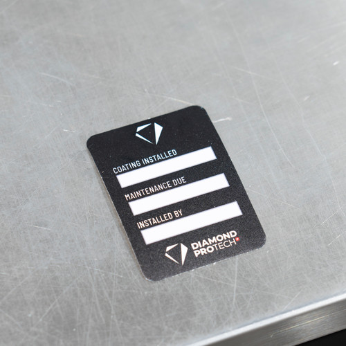 Diamond ProTech Ceramic Coating Install Door Jamb Sticker | The Clean ...