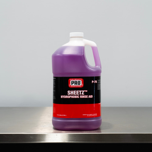 PRO SHEETZ Rinse Aid 1 Gallon | Spray On Rinse Off Protection | The ...
