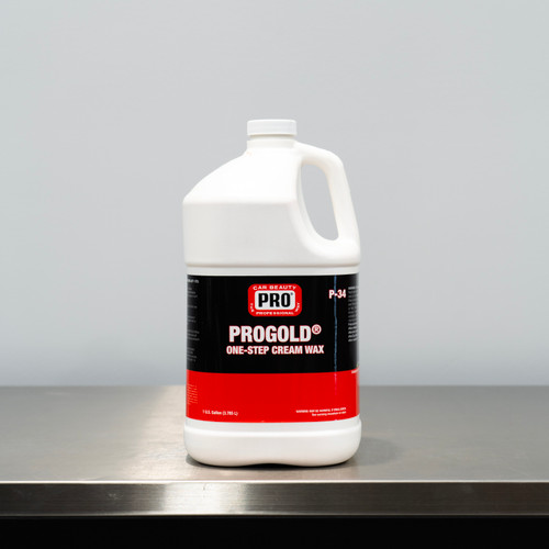 PRO GOLD One Step Cream Wax 1 Gallon | All in One Polish and Wax | The ...
