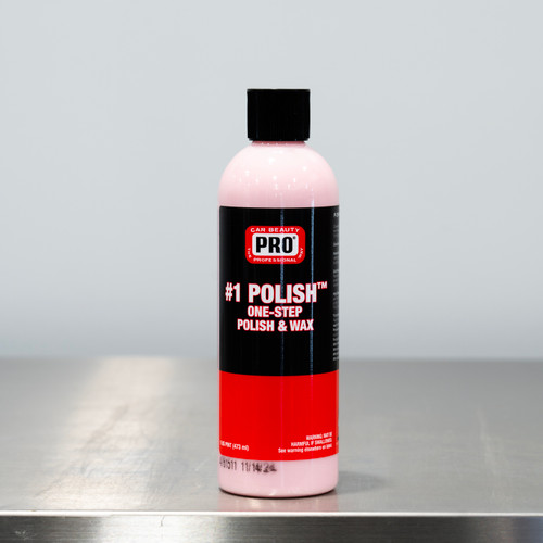 PRO #1 Polish 16oz | All in One Cleaner Polish and Wax | The Clean Garage