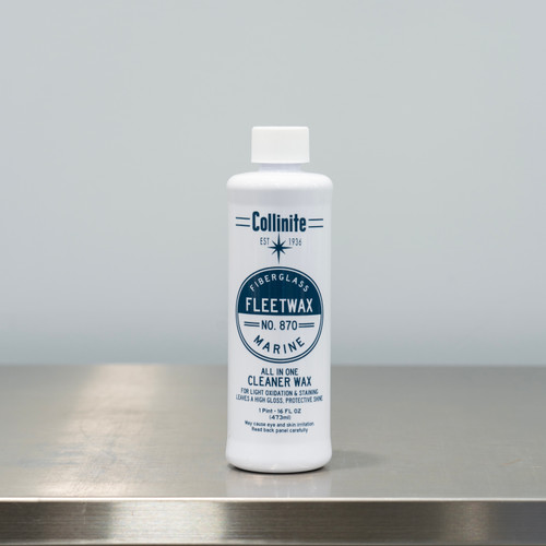 Collinite No. 870 Marine Fleetwax 16oz | All in One Cleaner Wax | The ...