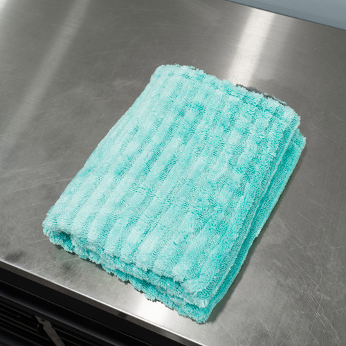 The Clean Garage Vessel Drying Towel | 36x24 | Hybrid Pile