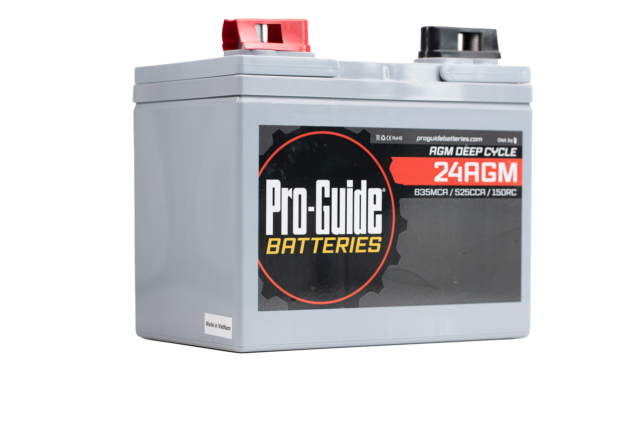 PGM 24AGM Pro-Guide Deep Cycle AGM Tournament Series Battery