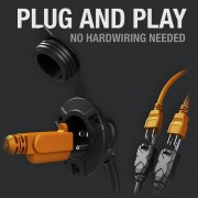 NOCO AC Port Plug With Dual 18 Inch Extension Cord - Battery Outfitters ...