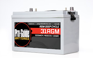 PGM 31AGM Pro-Guide Deep Cycle AGM Tournament Series Battery