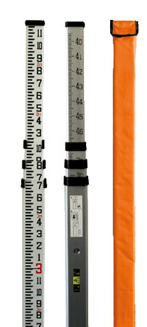 NEDO 16' SVR Surveyor's Series Aluminum Leveling Rod