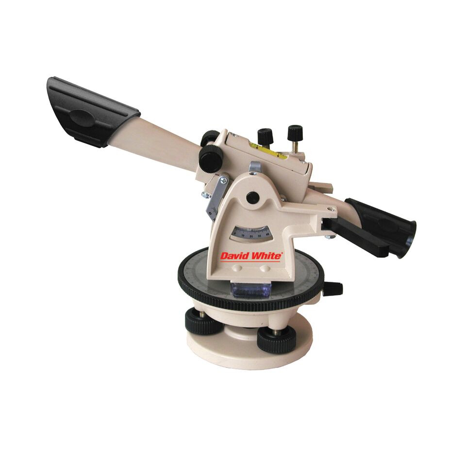 David White Meridian Transit Level Survey Equipment
