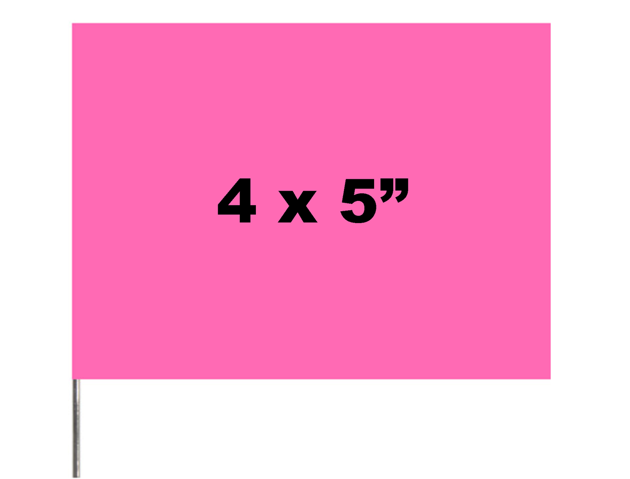 Marking Flags | Marking Pins | 4x5x30"