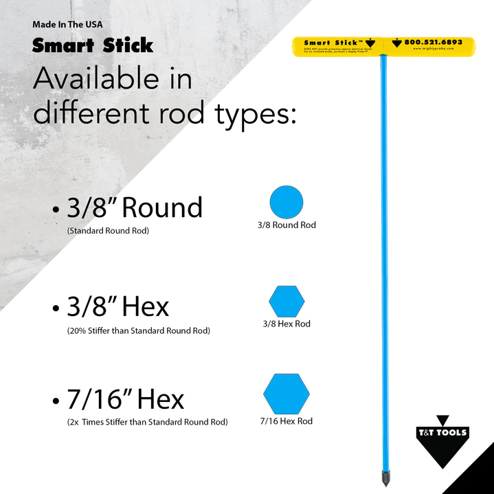 T&T Tools Smart Stick Standard Soil Probe | Survey Supply, Inc.