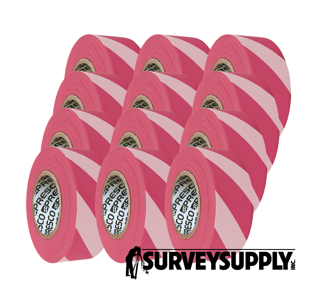 Striped Roll Flagging Tape | Striped Marking Tape